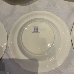 Spode | Dining | Vintage Spode Purple China 8 In Soup Bowl Set | Poshmark